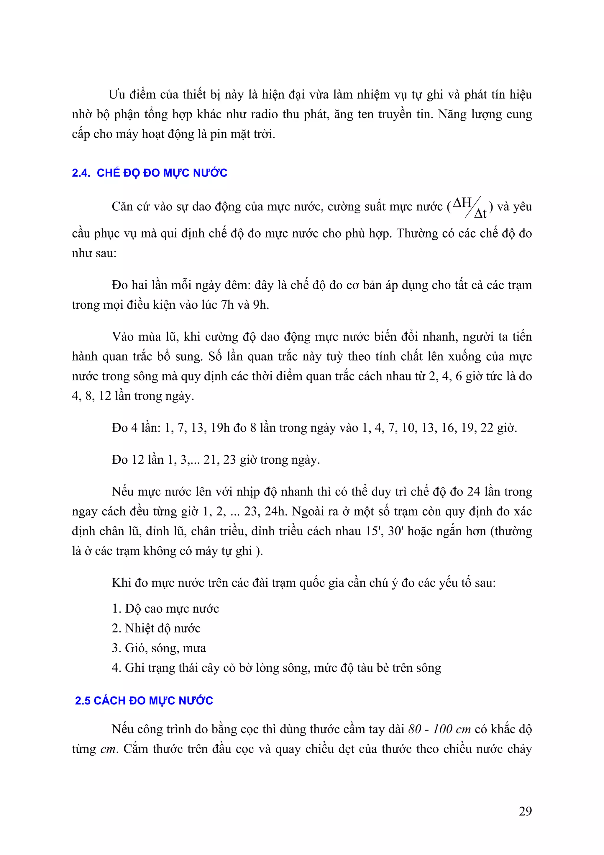 Nguyen thanh son dang quy phuong -do dac va chinh ly so lieu thuy van ...
