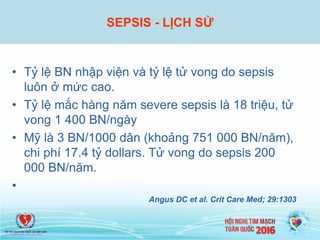 cập nhật xử trí sốc nhiễm khuẩn | PDF