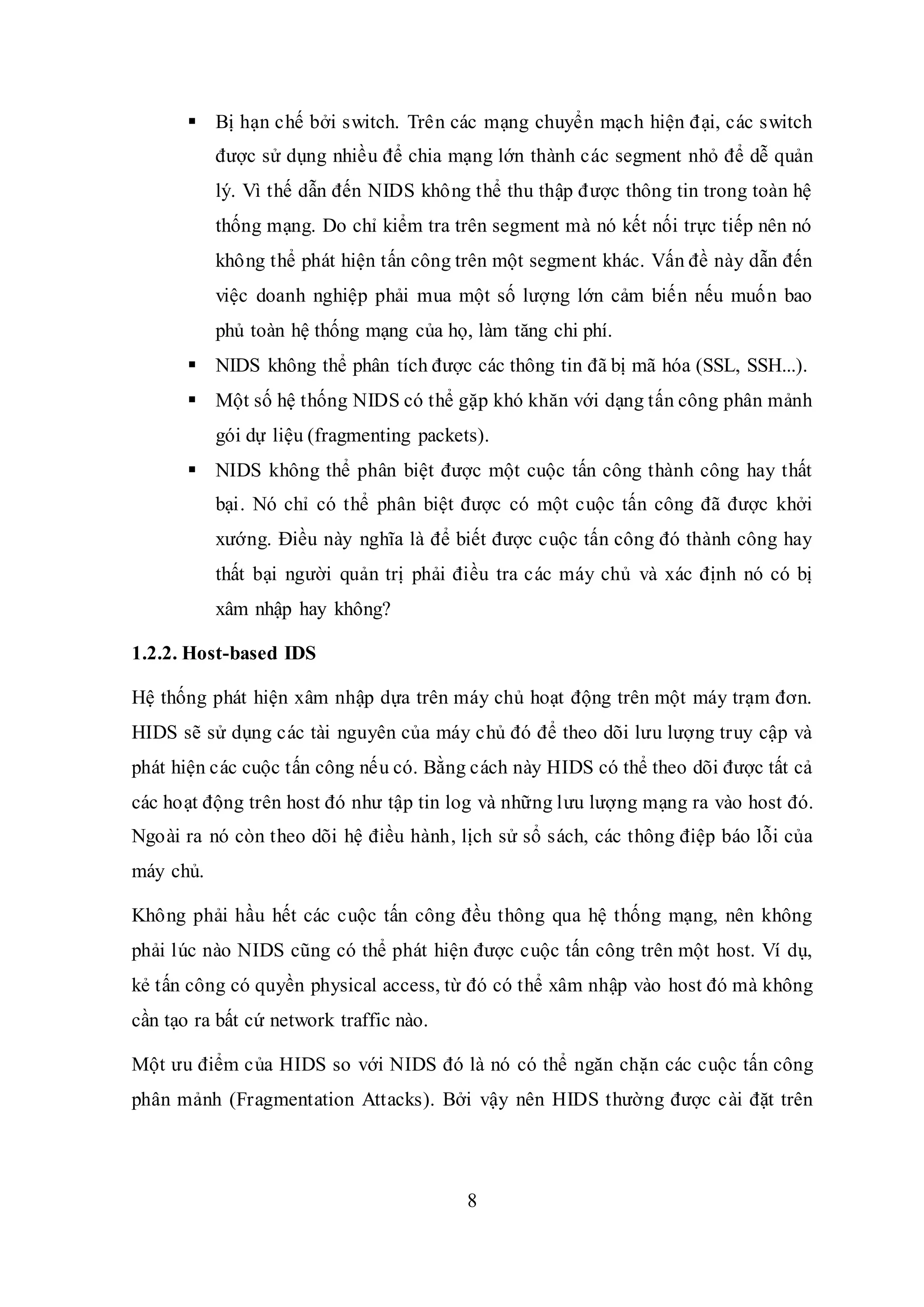 [Khóa luận tốt nghiệp] - Tìm hiểu và triển khai Snort/SnortSam | PDF