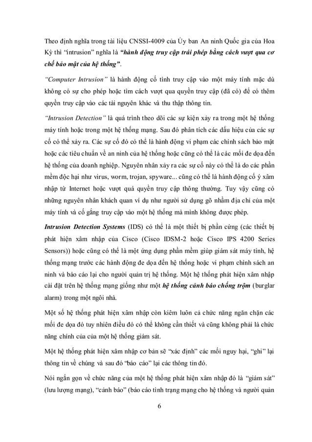 [Khóa luận tốt nghiệp] - Tìm hiểu và triển khai Snort/SnortSam | PDF