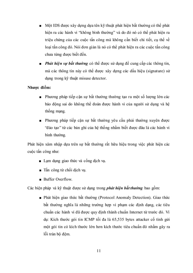 [Khóa luận tốt nghiệp] - Tìm hiểu và triển khai Snort/SnortSam | PDF