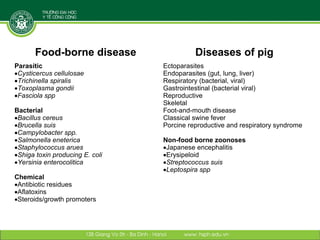 Reducing disease risks and improving food safety in smallholder pig ...