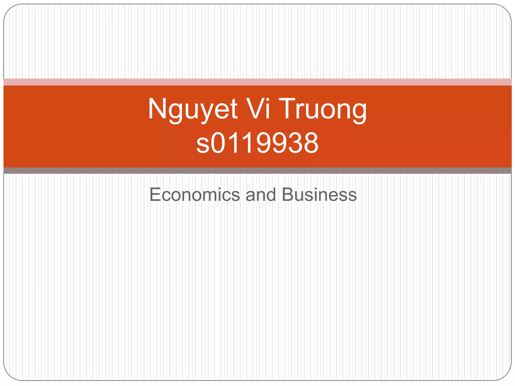 Nguyet vi truong -presentation | PPTX