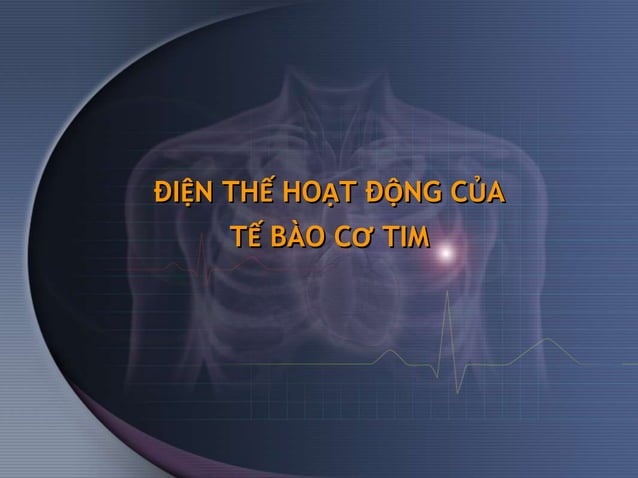 Nguyen ly do dien tim | PPTX