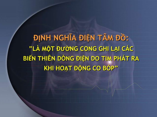 Nguyen ly do dien tim | PPTX