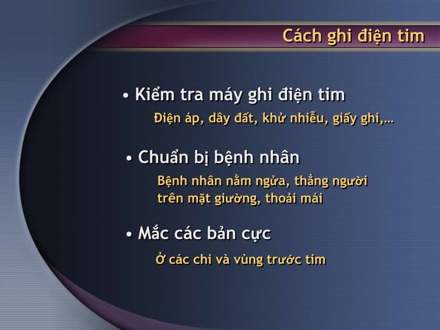 Nguyen ly do dien tim | PPTX