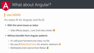 Reduce your Angular state options with NGXS | PPT