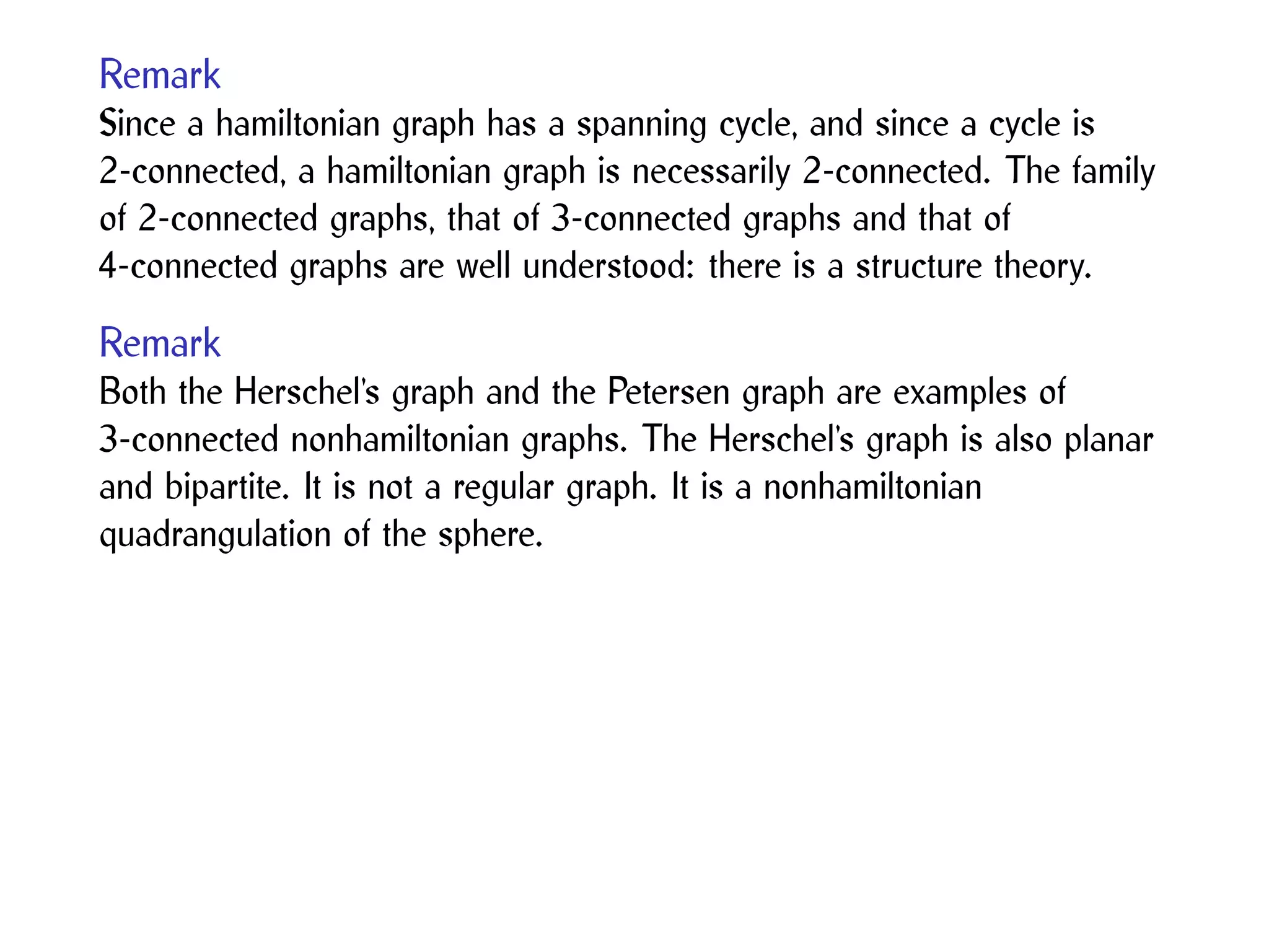 Nonhamiltonian graphs | PDF | Maps & Navigation