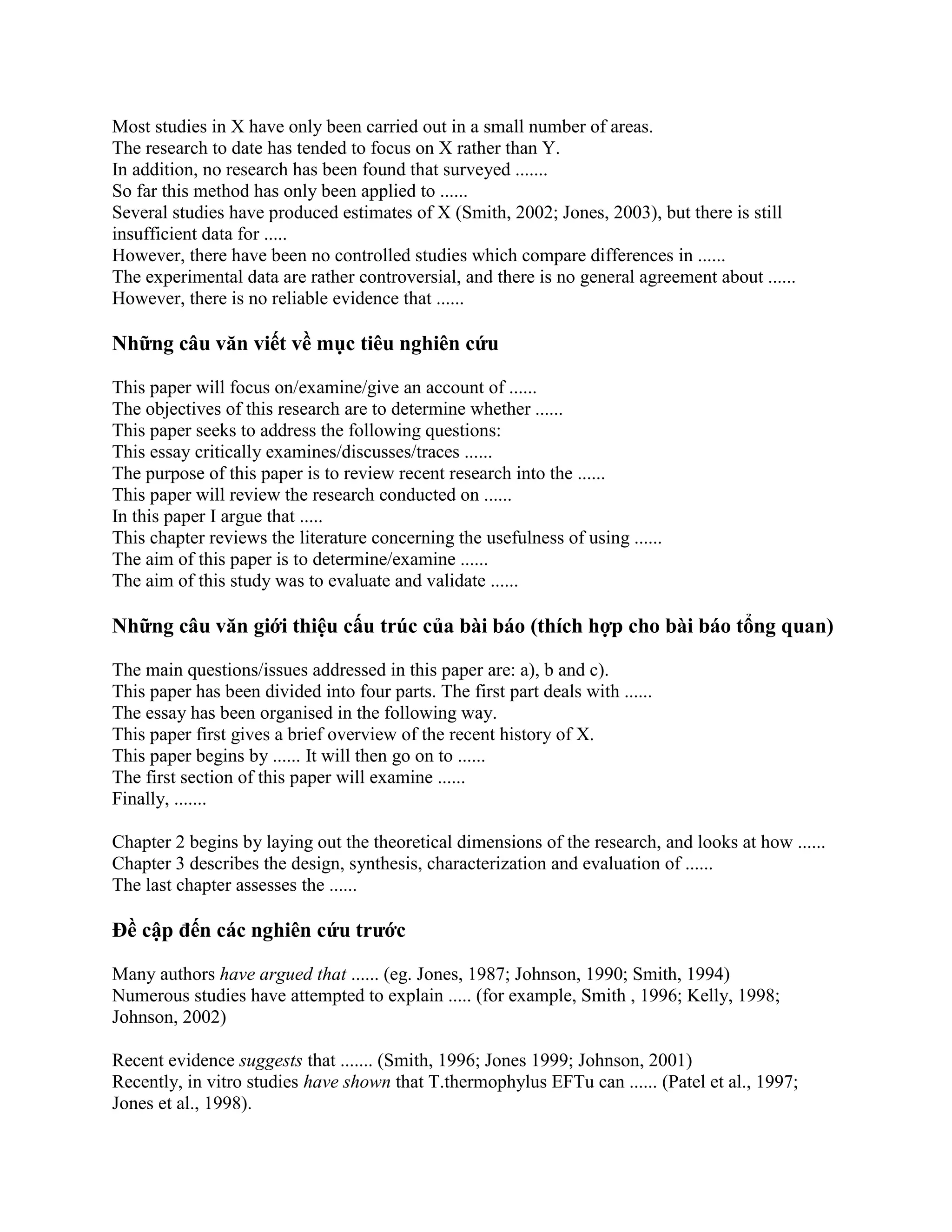 Tieng ANh: cach dien dat trong bai bao Khoa hoc -GS Nguyen Van Tuan | DOCX