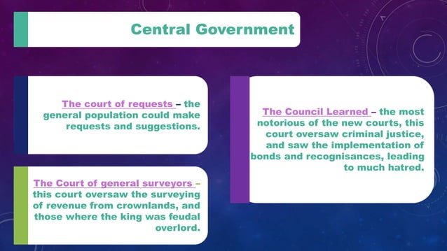 Henry vii's government - ways of control | PPTX