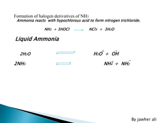 Ammonia NH3 | PPTX