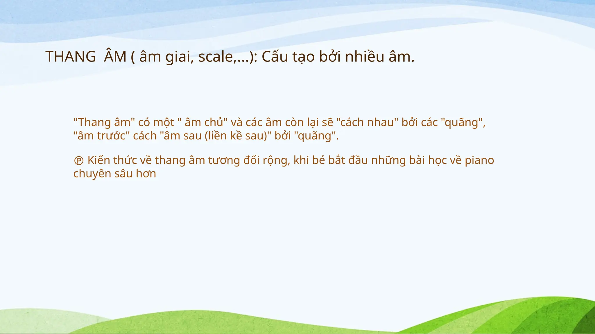 Nhac ly cho be dan piano danh cho phu huynh | PPTX