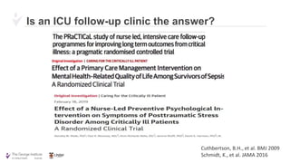 Follow up after Critical Care | PPT