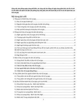 Đau vai gáy văn phòng | PDF