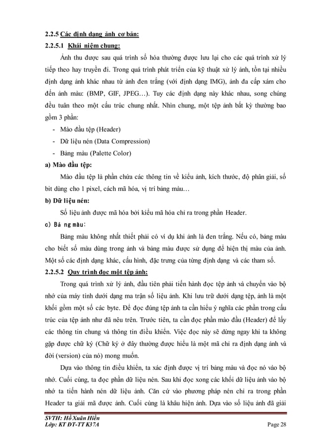 Đề tài: Nhận dạng, phân loại, xử lý ảnh biển số xe bằng phần mềm | DOCX