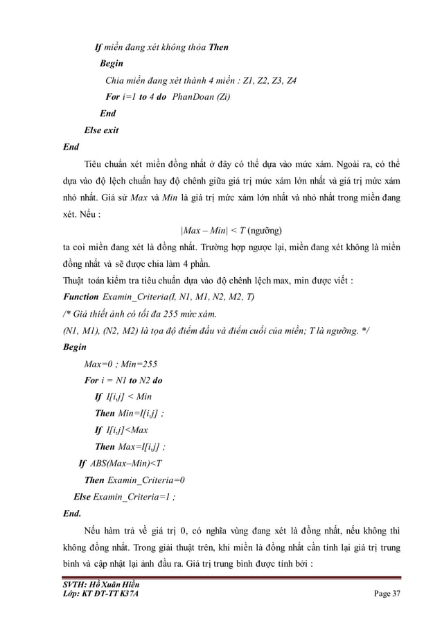 Đề tài: Nhận dạng, phân loại, xử lý ảnh biển số xe bằng phần mềm | DOCX
