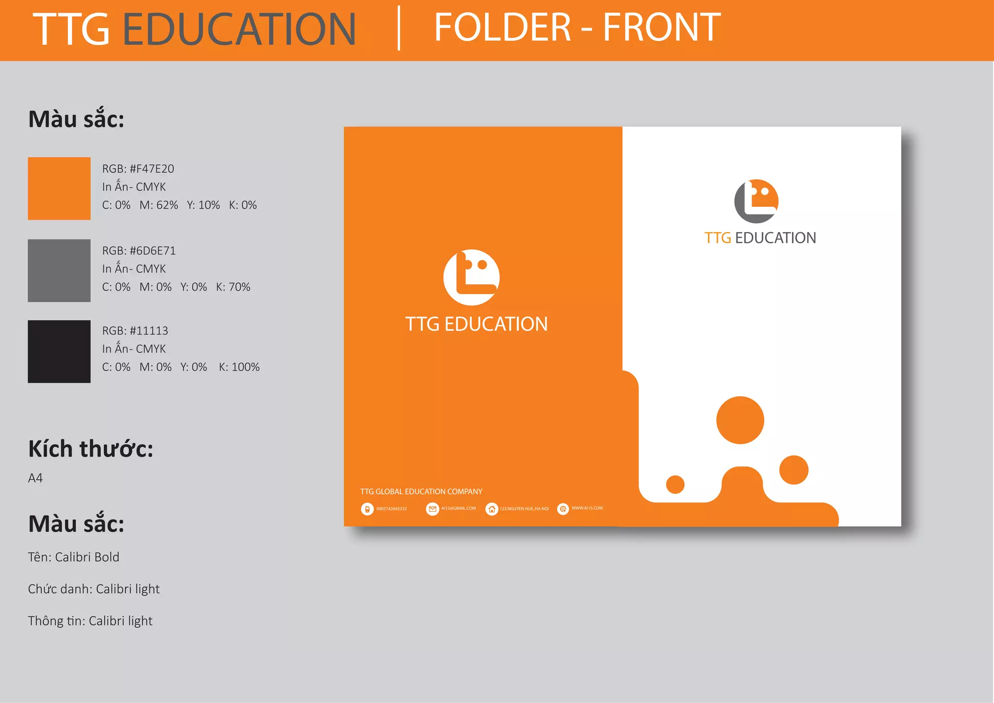 Bộ nhận diện thương hiệu & Logo TTGlobal - Học viện Kstudy | PDF