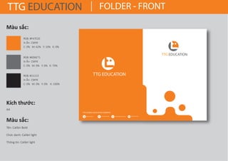 Bộ nhận diện thương hiệu & Logo TTGlobal - Học viện Kstudy | PDF