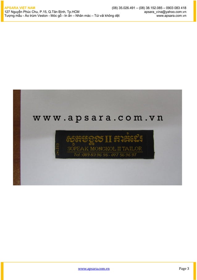 Nhan mac 8 apsara | PDF