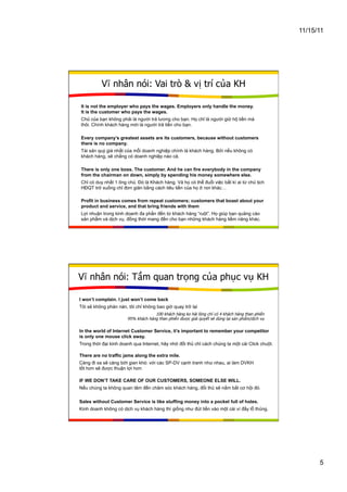 Nhan thuc cskh 151111 | PDF