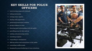 BEING A POLICE OFFICER | PPTX