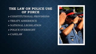 BEING A POLICE OFFICER | PPTX