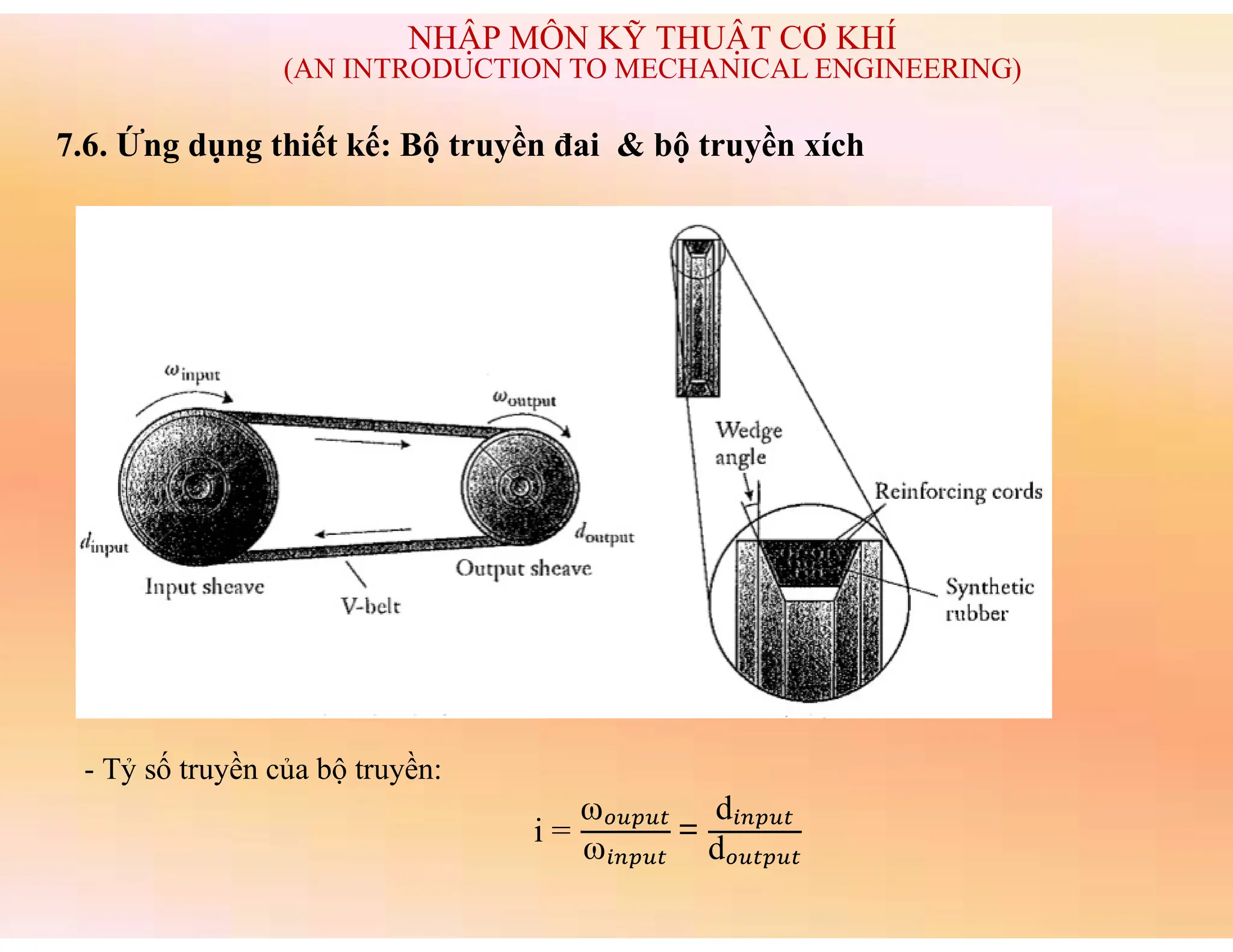 Nhapmon ky thuat co khi Dai hoc Bach khoa | PPT