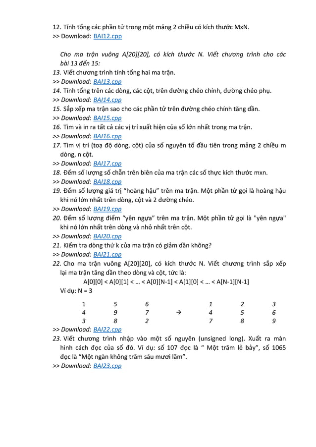 Nhap mon lap trinh | PDF