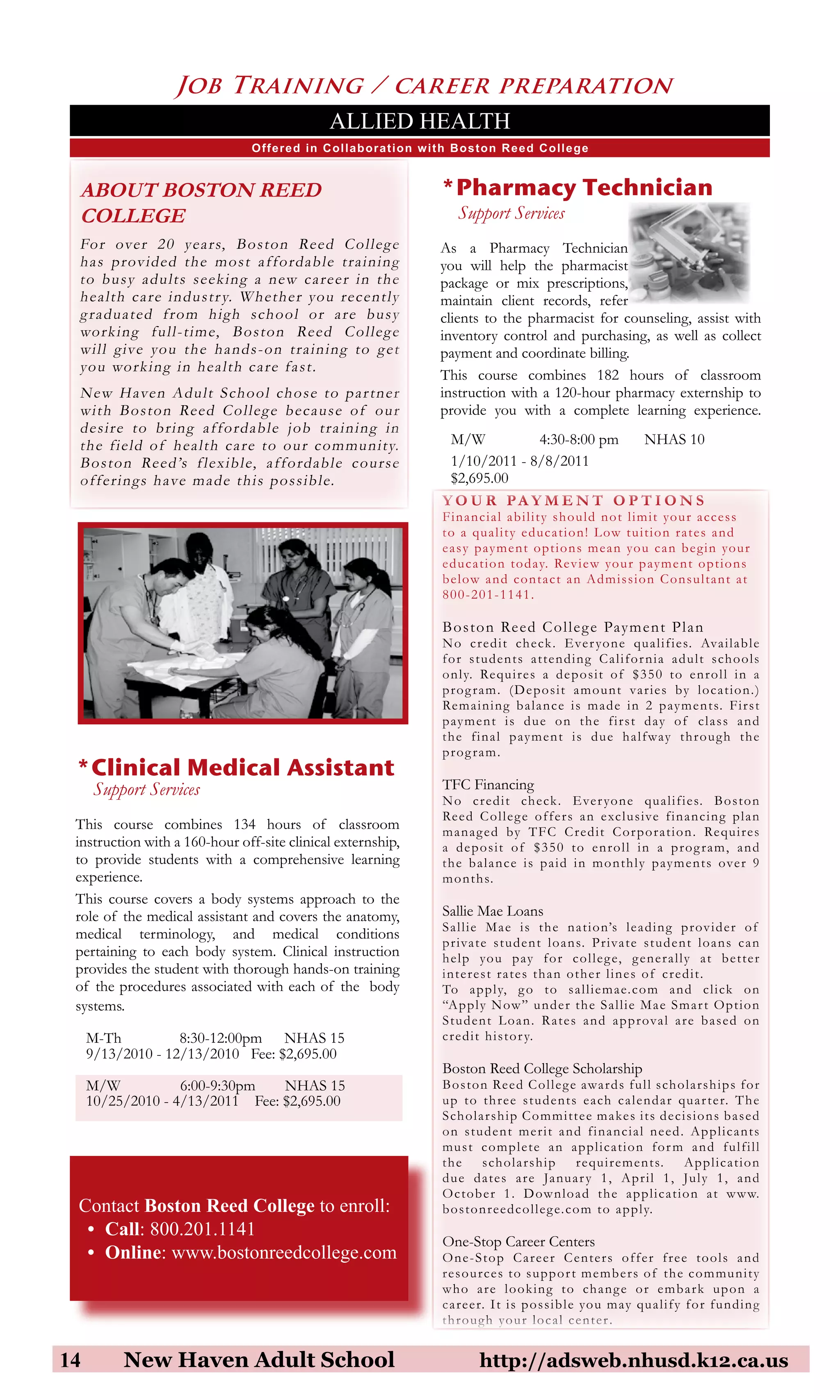 Program Growth - NHAS Career & Technical Education program | PDF