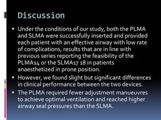 Nhb Comparison of the lma supreme tm with the lma | PPTX
