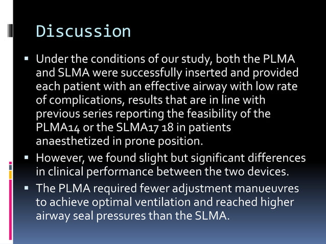 Nhb Comparison of the lma supreme tm with the lma | PPTX