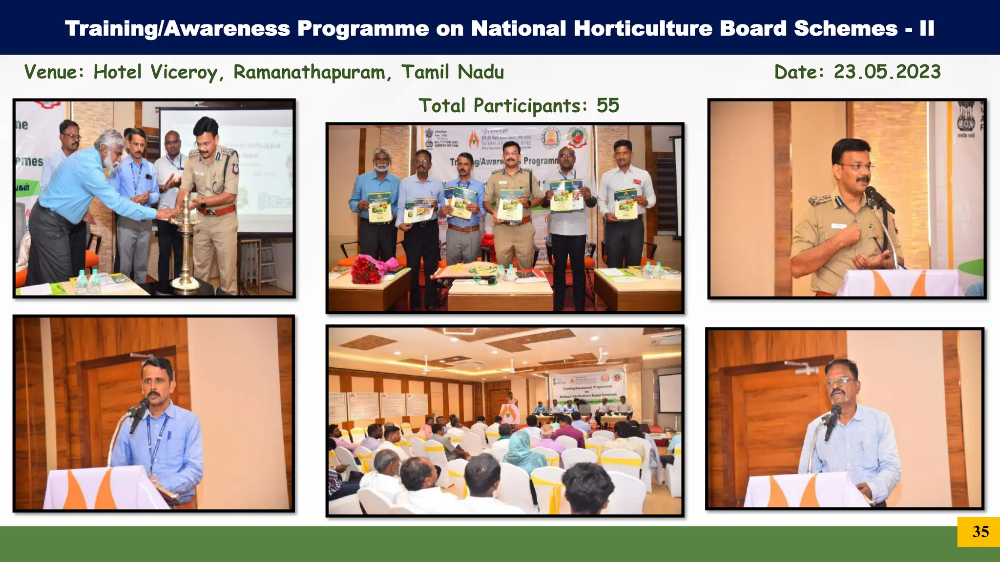 NHB PPT of horticulture schemes and data | PDF