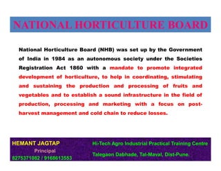 Schemes of Protected Cultivation | PDF