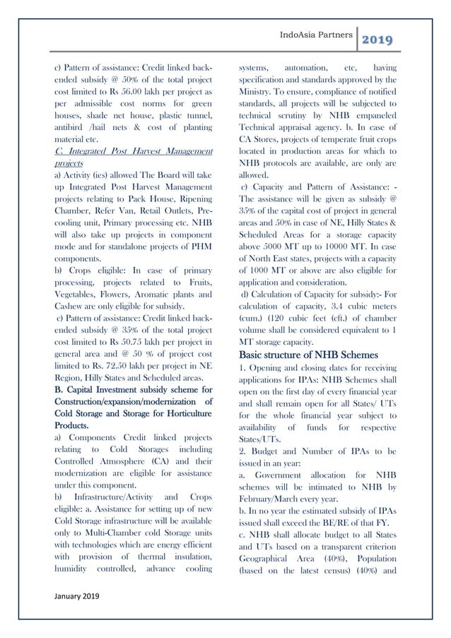 NHB scheme | PDF