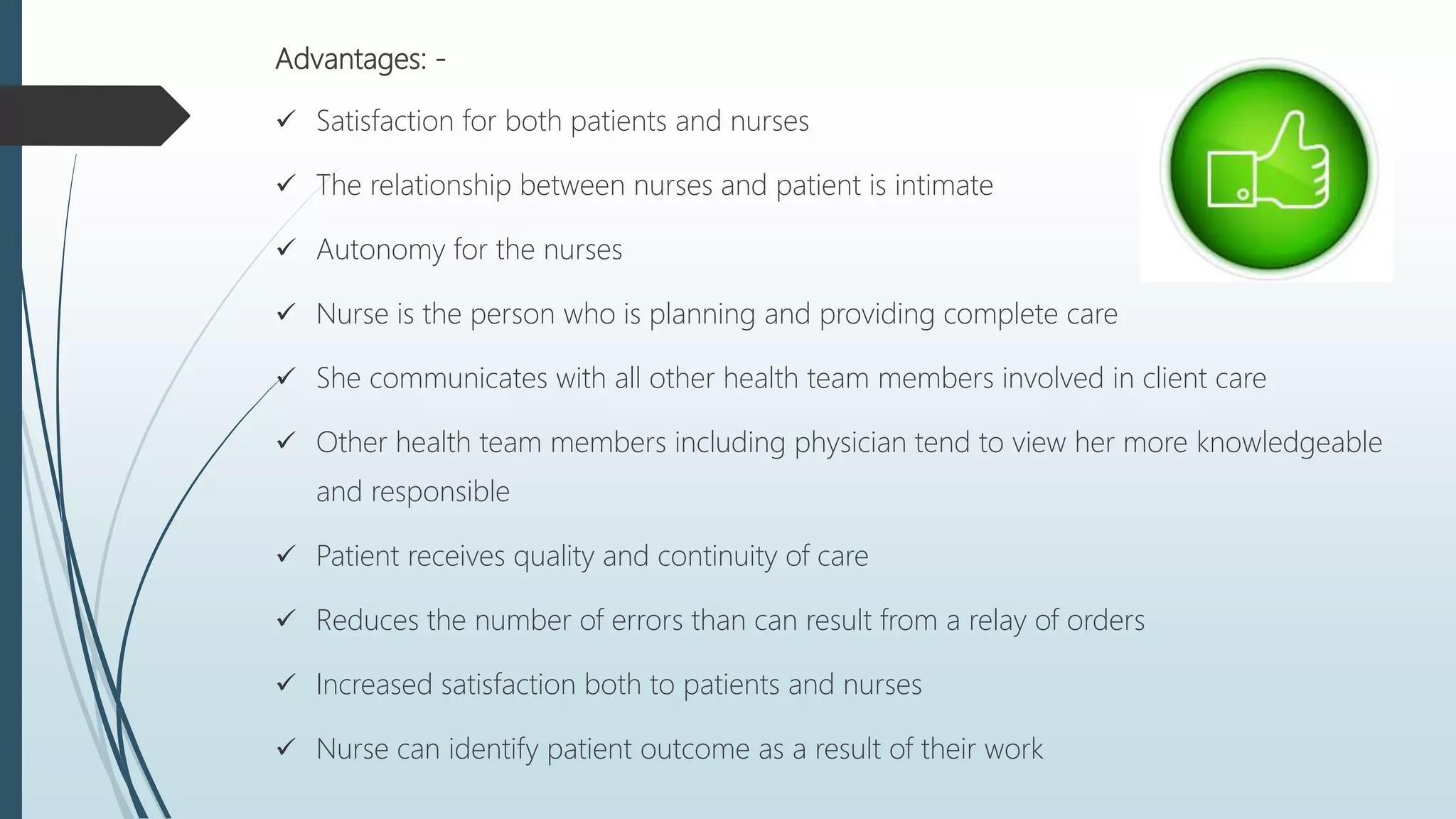 Patterns of nursing care delivery in india | PPTX