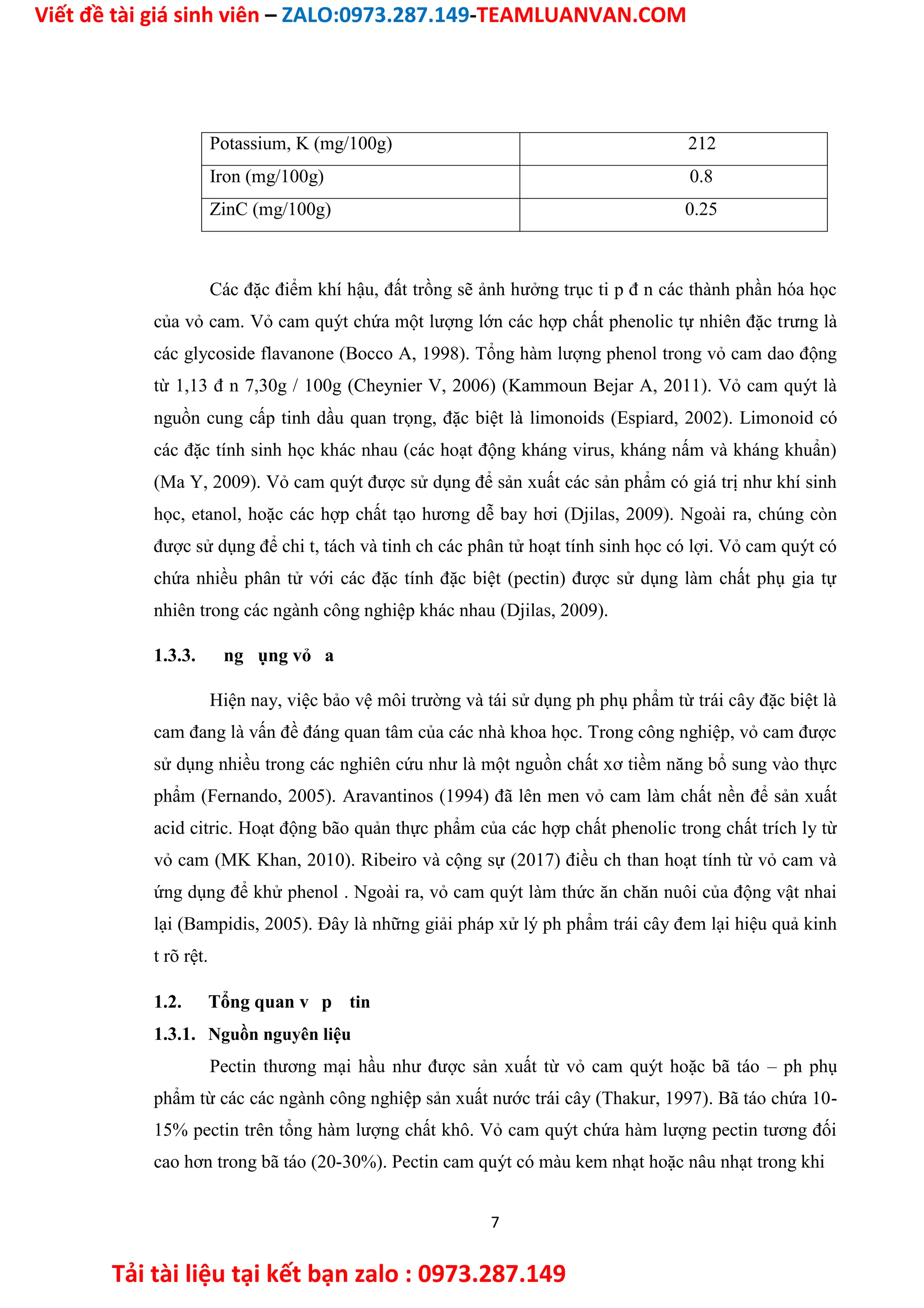 (Đồ án hcmute) đánh giá chất lượng pectin trích ly từ vỏ cam trong sản xuất kẹo dẻo.doc