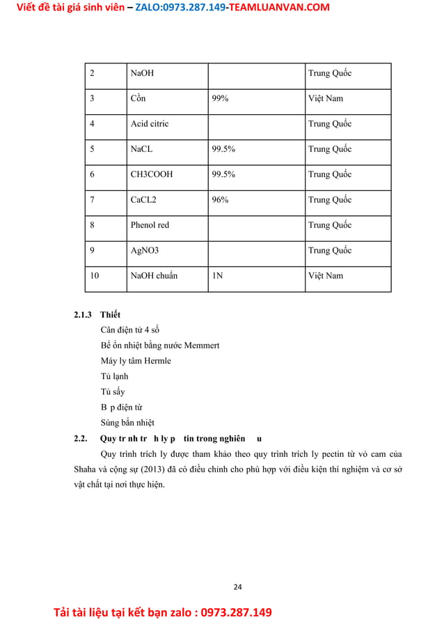 (Đồ án hcmute) đánh giá chất lượng pectin trích ly từ vỏ cam trong sản xuất kẹo dẻo.doc