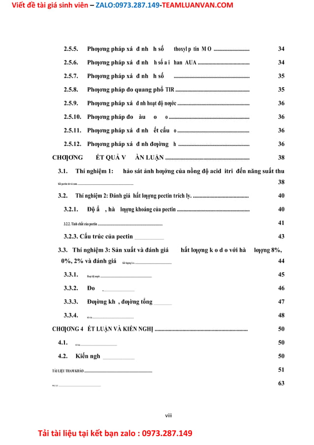 (Đồ án hcmute) đánh giá chất lượng pectin trích ly từ vỏ cam trong sản xuất kẹo dẻo.doc
