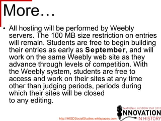 Nhd Website Entry | PPT