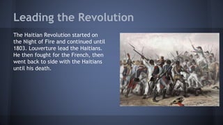 Toussaint Louverture Timeline | PPT
