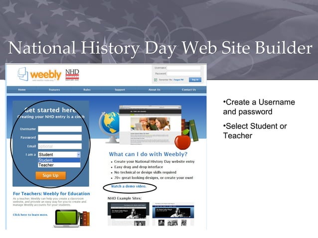 Using NHD Web Site Builder | PPT