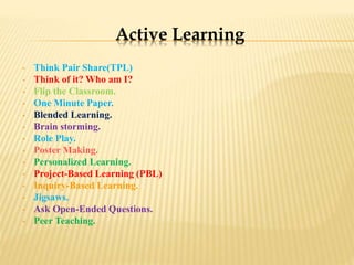 Effective engineering teaching in practice | PPTX