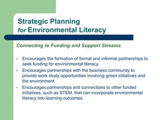 NH Environmental Literacy Plan | PPT