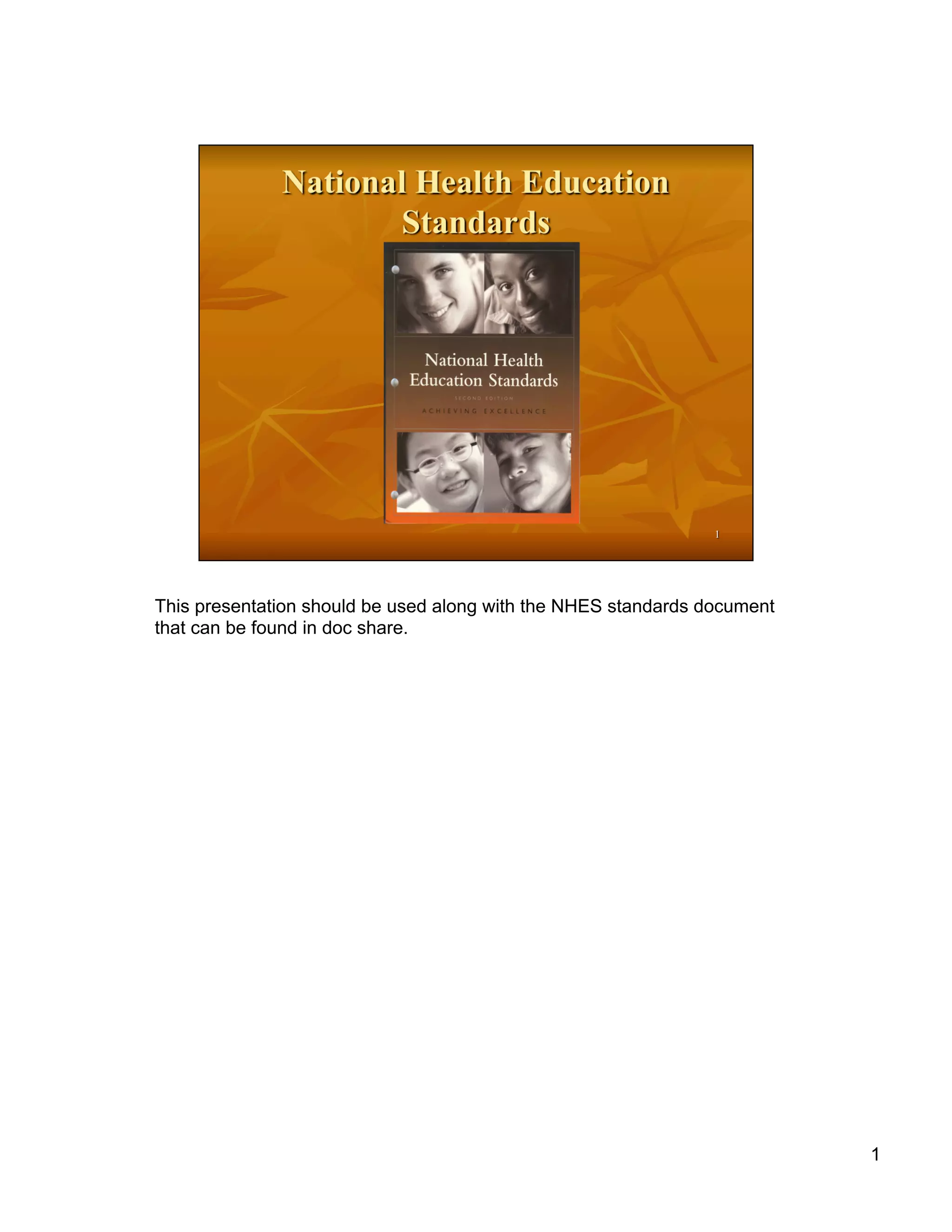 NHES presentation | PDF