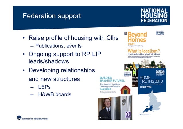 Local Investment Planning - a view of the future (Simon Nunn, Assistant Director, Region - NHF ...