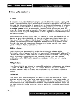 NH fuse System catalogues | PDF