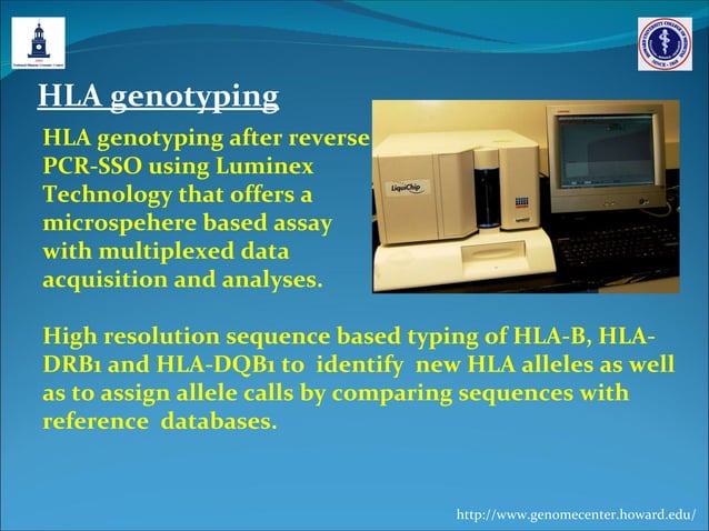 National Human Genome Center | PPT