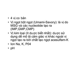 đánh giá cảm quan thực phẩm dành cho sinh viên | PDF