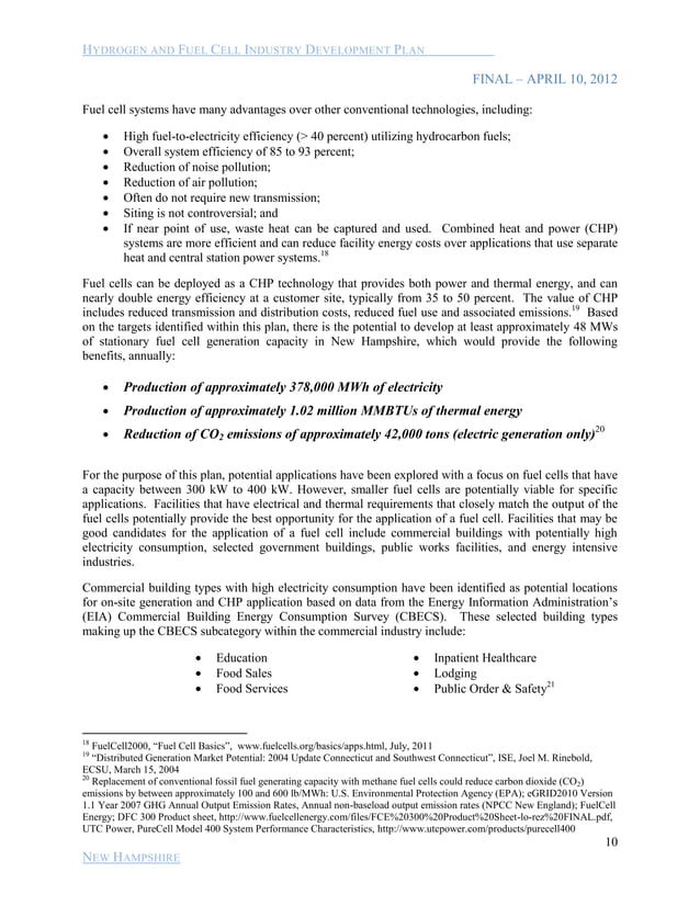 Nh h2 dev_plan_041012 | PDF | Power and Energy Industry | Industries