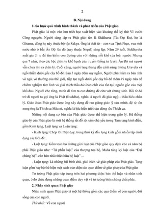 Ảnh hưởng của nhân sinh quan Phật giáo đến đời sống tinh thần Việt Nam hiện nay | DOCX